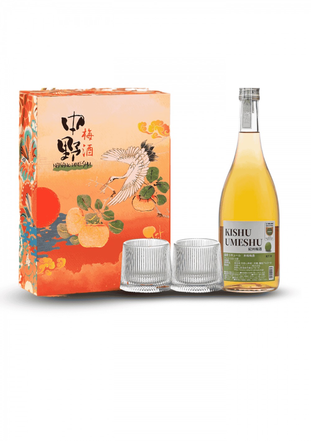 Rượu mơ Nhật Bản Umeshu Nakano Kishu 720ml vị nguyên bản